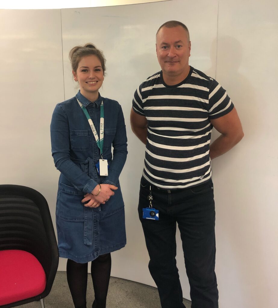 Chloe Walker and mentor Dave – Life at HMRC